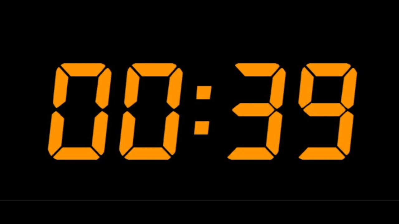 39 SECOND TIMER - YouTube
