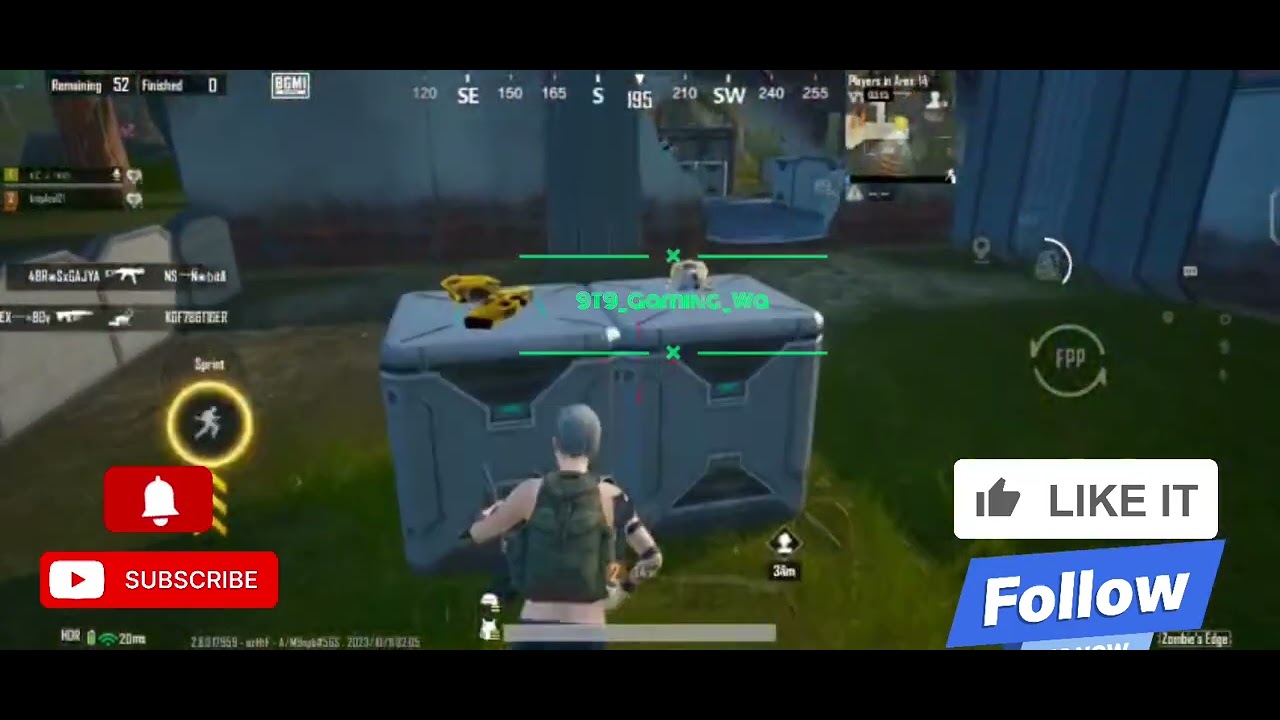 1 v 4 in hot drop BGMI_Gaming - YouTube