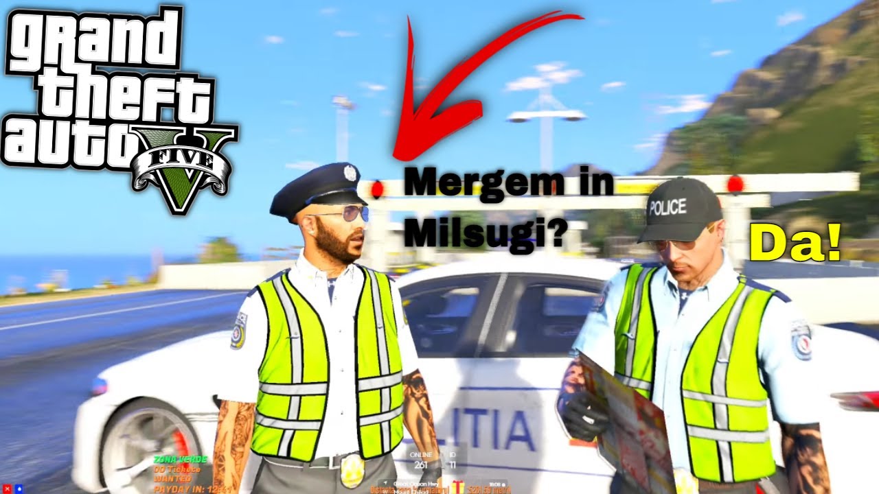 NE-AM IMBRACAT IN POLITIE SA AFLAM INFORMATII LA VAMA! • FIVEM EP.1 ...
