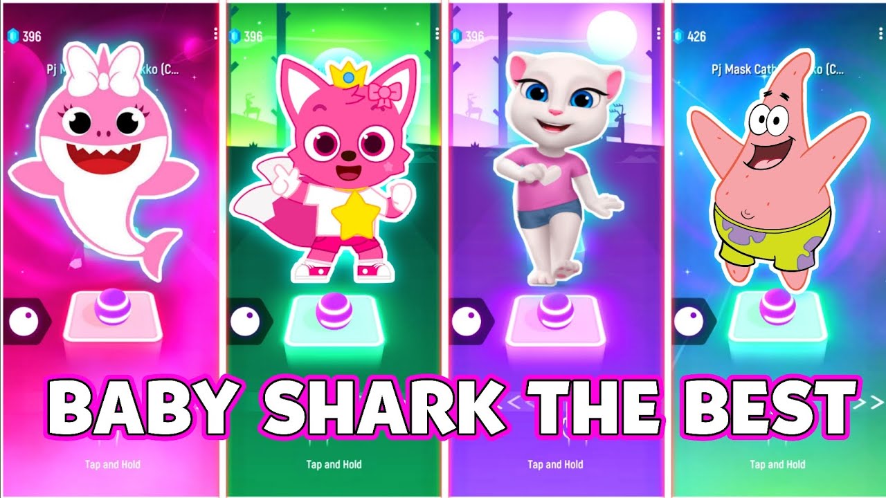 Cute Baby Shark Friends 🆚 Pinkfong Friends 🆚 Talking Tom Friends 🆚 ...