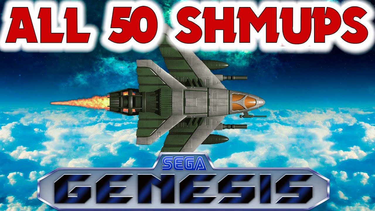 All 50 SHOOT ’EM UP Games Sega Genesis / Mega Drive (Shoot them up ...