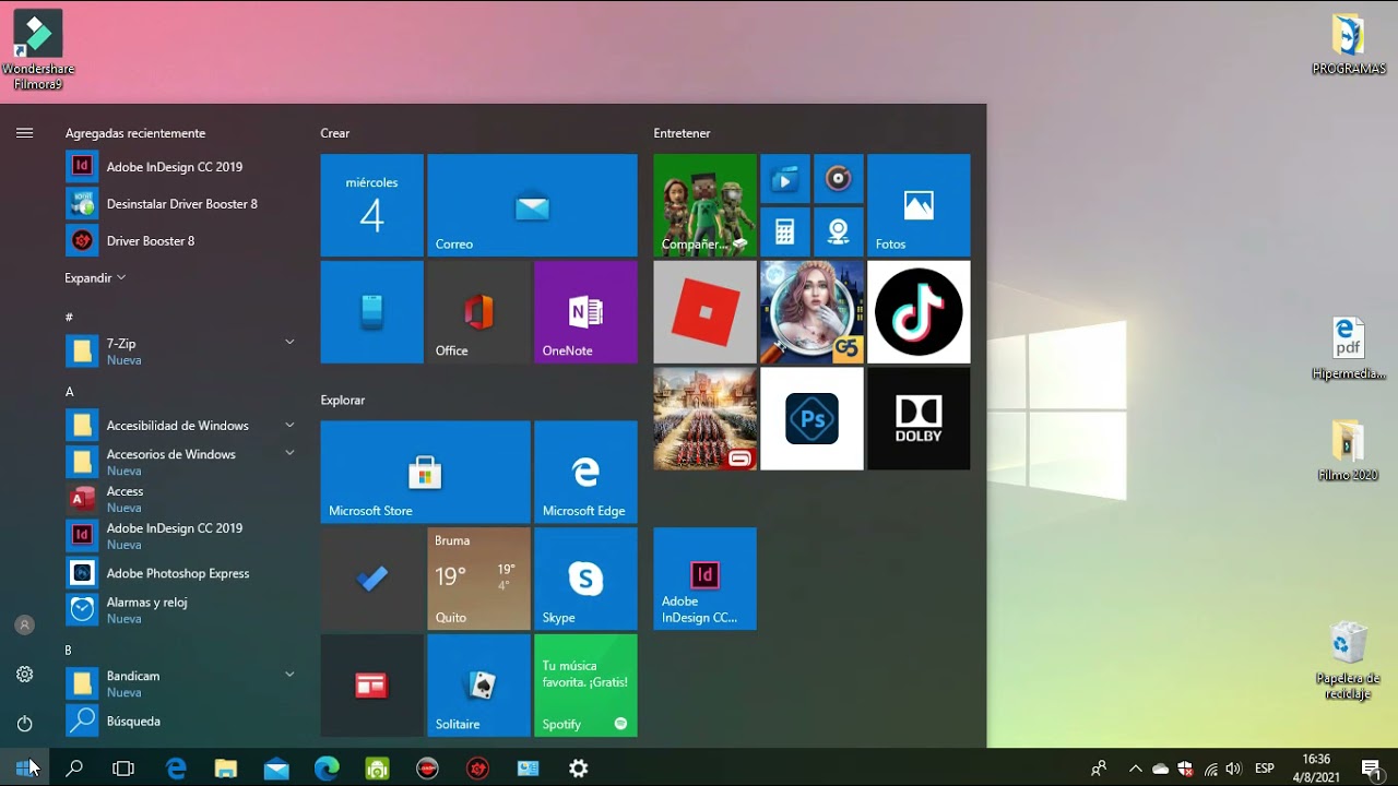 Instalación de Adobe InDesign CC 2019 - YouTube