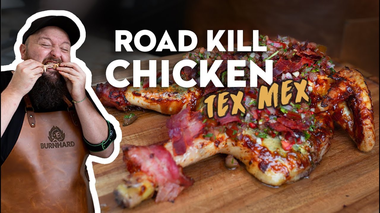 Road Kill Chicken - Tex Mex Style vom Gasgrill | BBQ Madness - YouTube