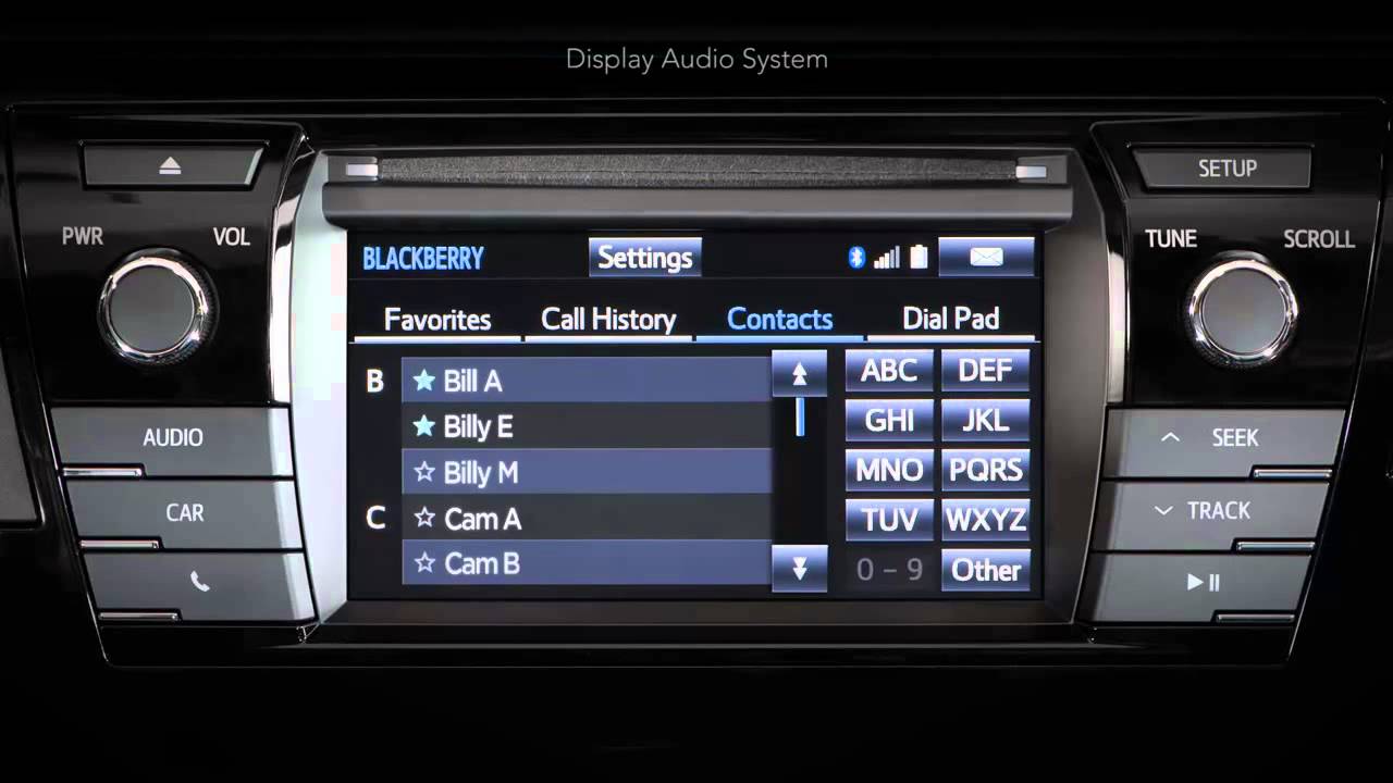 Display Audio - Making a Phone Call - YouTube