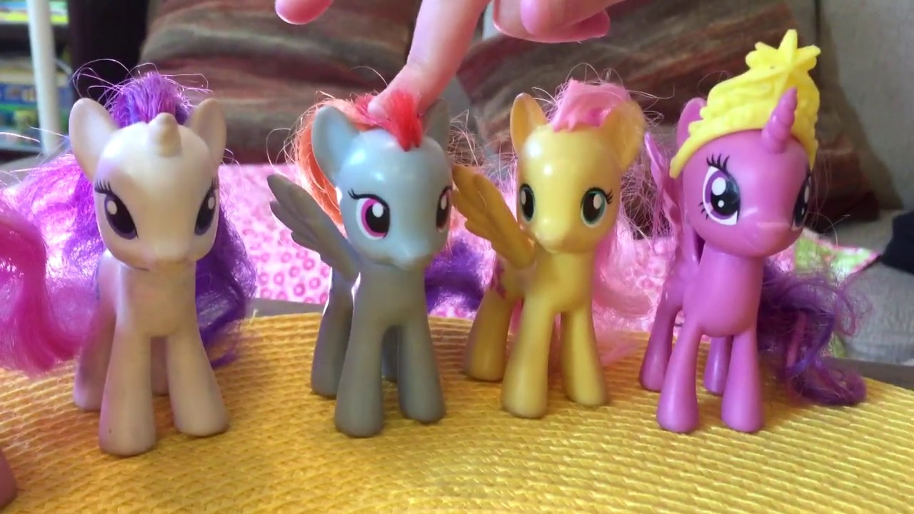 How to identify the different types of ponies in my little pony - YouTube
