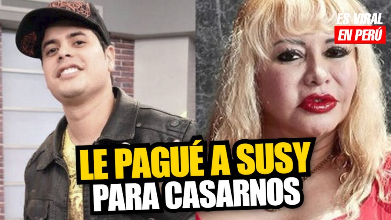 Andy V revela cuánto le cobró Susy Díaz para armar su ampay y cómo ...