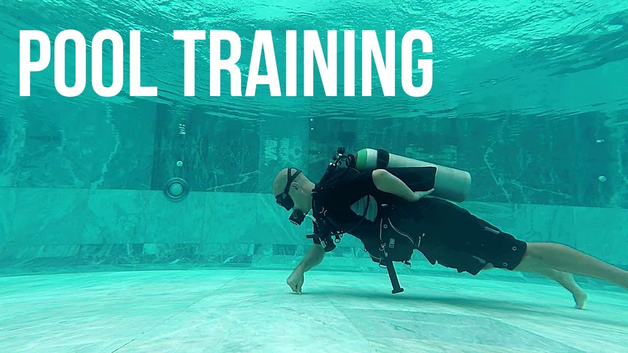 Pool Exercises for a slow day - Dive Society Philippines - YouTube