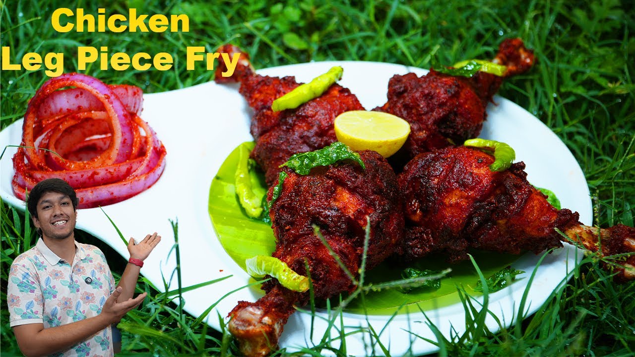 Chicken Tangdi Fry - Chicken Leg Piece Fry - Easy Chicken Snack Recipe ...