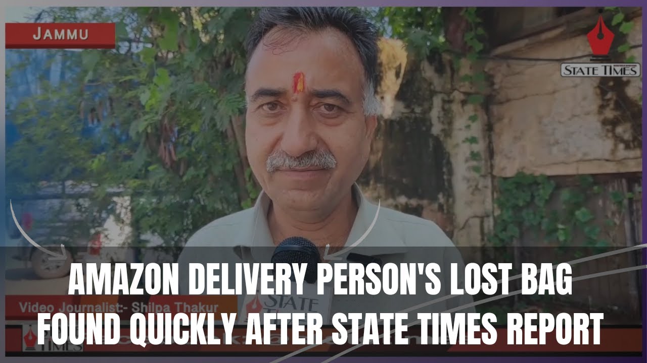 Amazon Delivery Person's Lost Bag Found Quickly After State Times ...