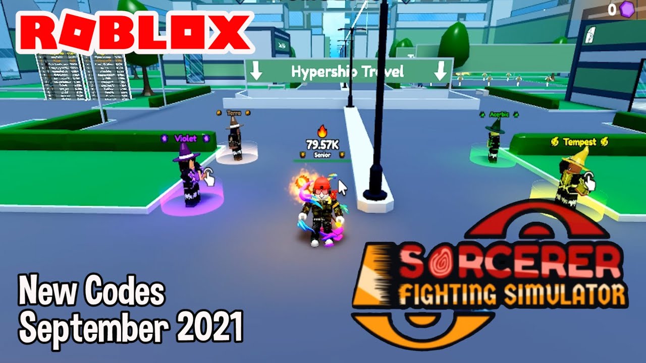 Roblox Sorcerer Fighting Simulator New Codes September 2021 - YouTube