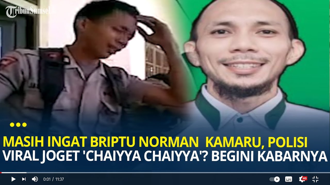 Masih Ingat Briptu Norman Kamaru, Polisi Viral Joget 'Chaiyya Chaiyya ...