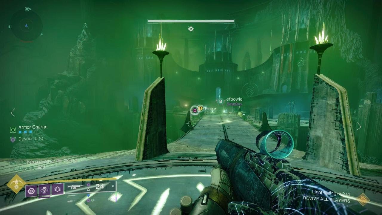 Destiny 2 Crota's Bridge death - YouTube