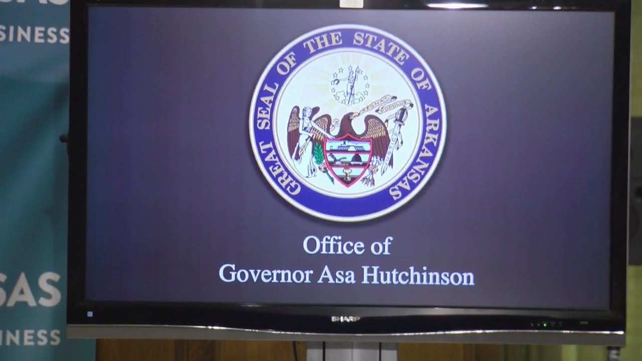 Governor Asa Hutchinson announces rec. pools, splash pads, water parks ...