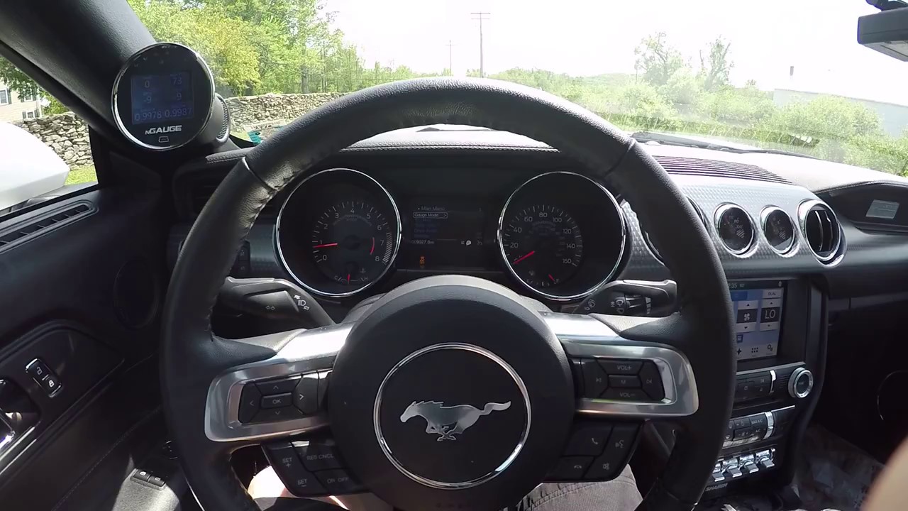 How to use Launch control in a 15-17 Mustang GT S550 - YouTube