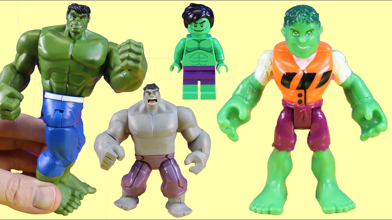 Hulk Family Superhero Robot Battle - YouTube