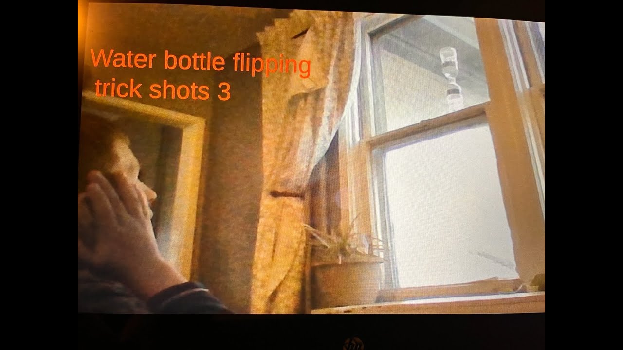 Water bottle flipping trick shots 3 - YouTube