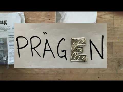 Prägen von Metallfolie mit leerem Kugelschreiber - ohne Ton - Werken und Gestalten - METALL