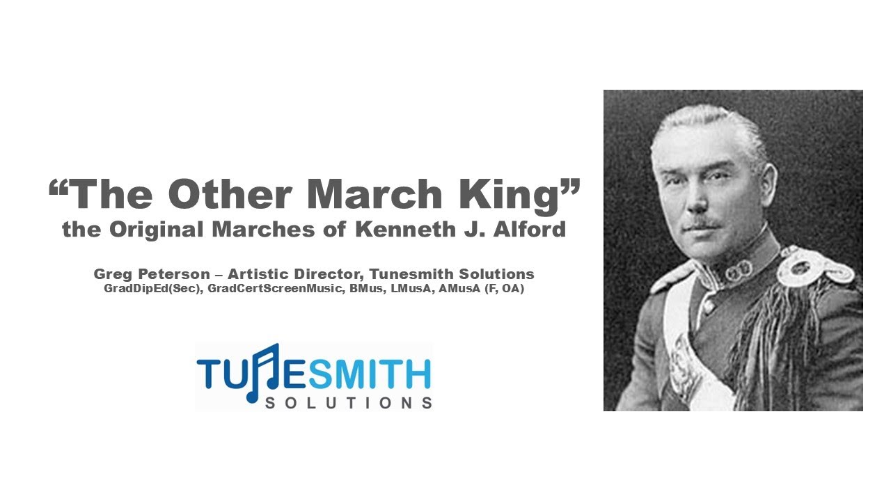 "The other March King" - the Original Marches of Kenneth J. Alford ...