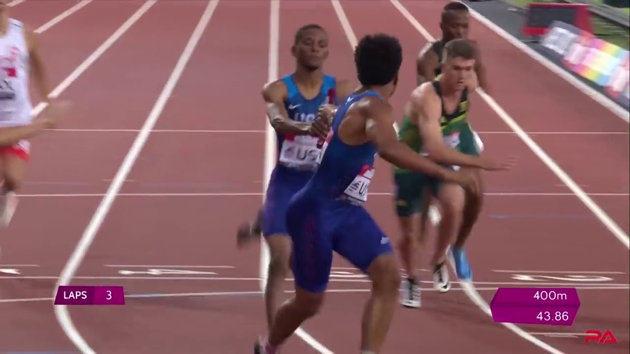 Men’s 4 x 400m Relay at Athletics World Cup 2018 - YouTube