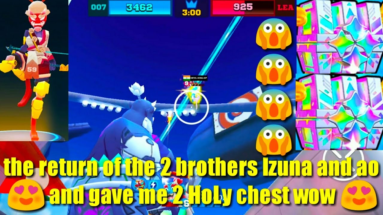 Return of 2 brothers izuna and ao and give me 2 free HoLy chests in ...