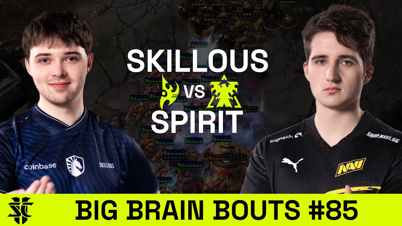 SKillous VS Spirit | BASILISK Big Brain Bouts #85 | Starcraft 2 - YouTube