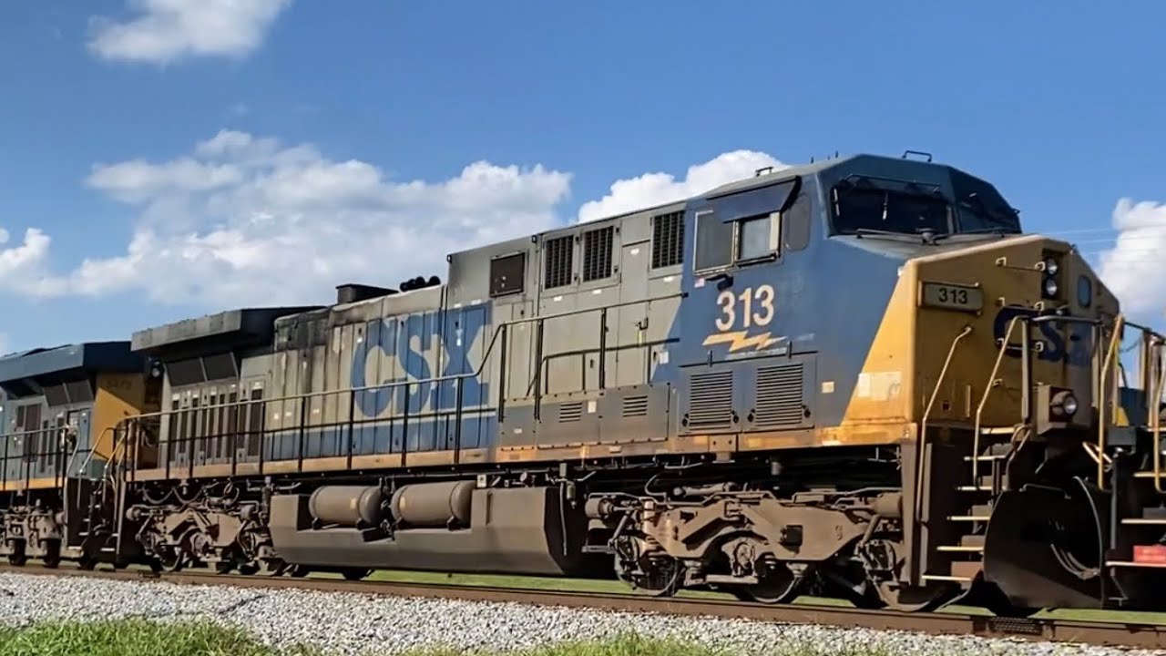 csx M317 millwood wv 8/25/22 - YouTube