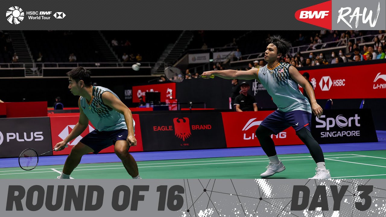 KFF Singapore Badminton Open 2025 | Day 3 | Court 3 | Round of 16 - YouTube