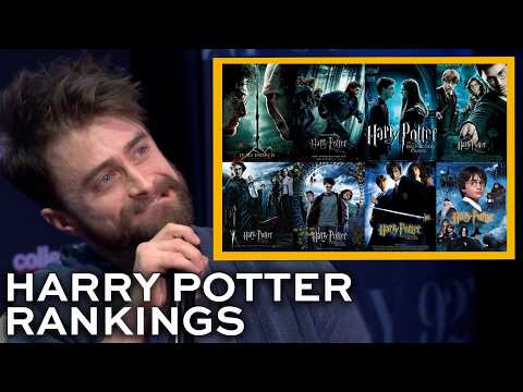 Daniel Radcliffe surprises himself with his Harry Potter film rankings