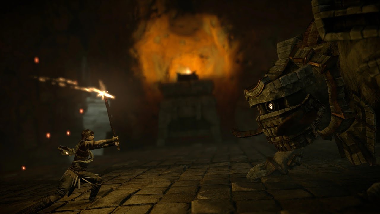 Shadow of The Colossus - The 11th Colossus (Celosia) - YouTube