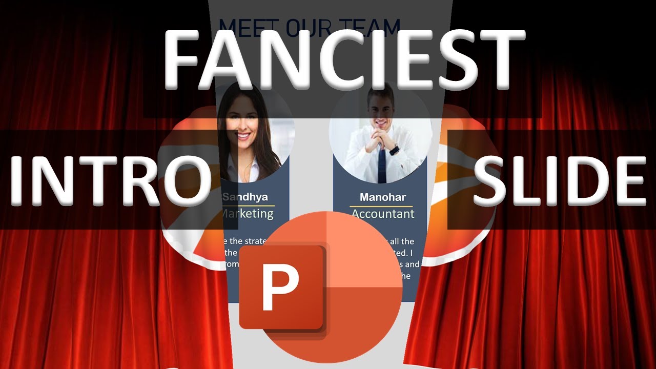 Fancy PowerPoint Intro Slide to Impress Your Audience | Hindi - YouTube