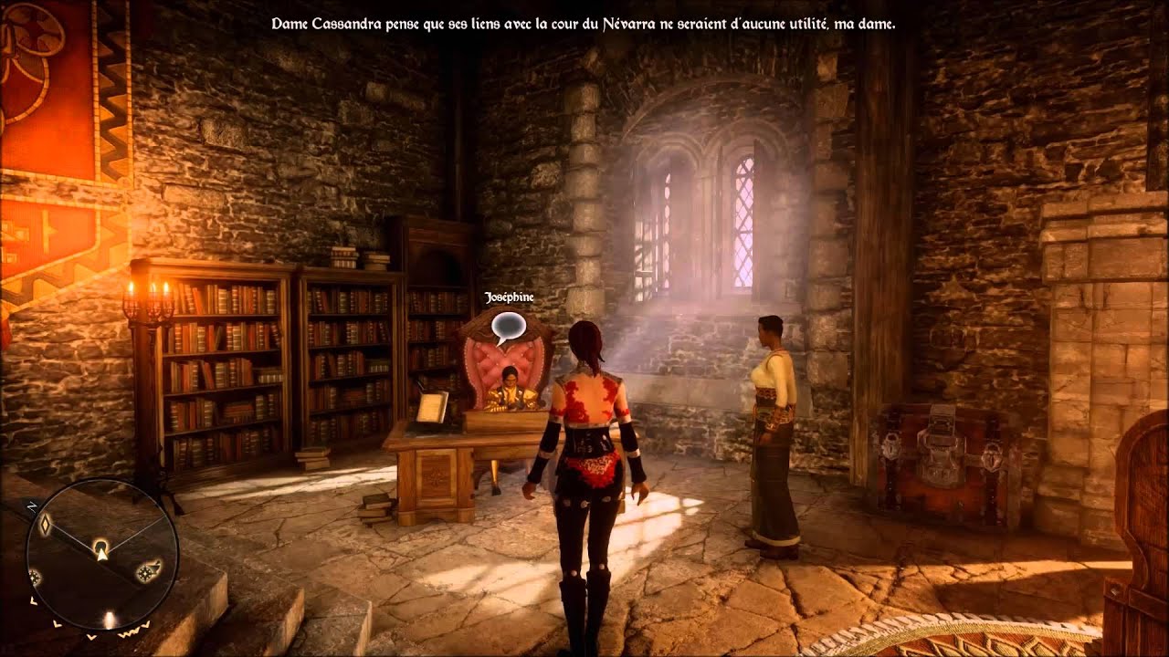 Dragon Age Inquisition : Messenger's gossip sub french - YouTube