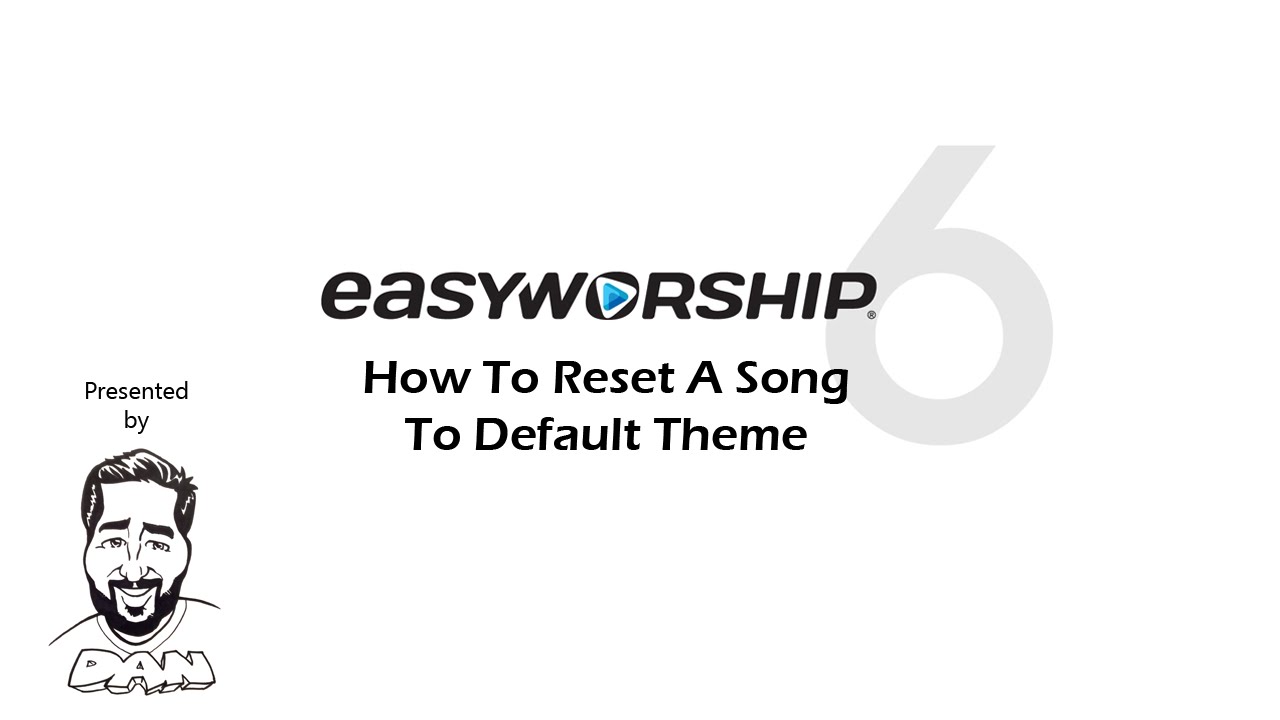 How to Reset a Song to Default Theme - YouTube
