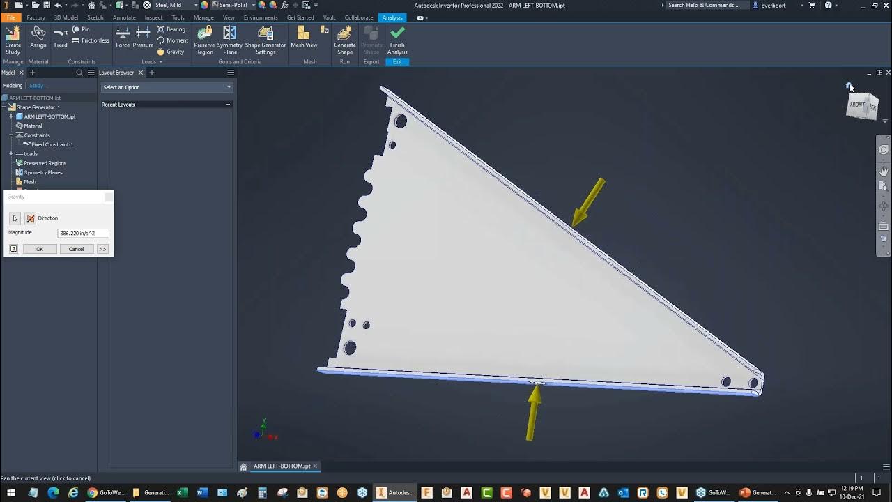 Generative Design for Beginners with Autodesk Inventor - YouTube