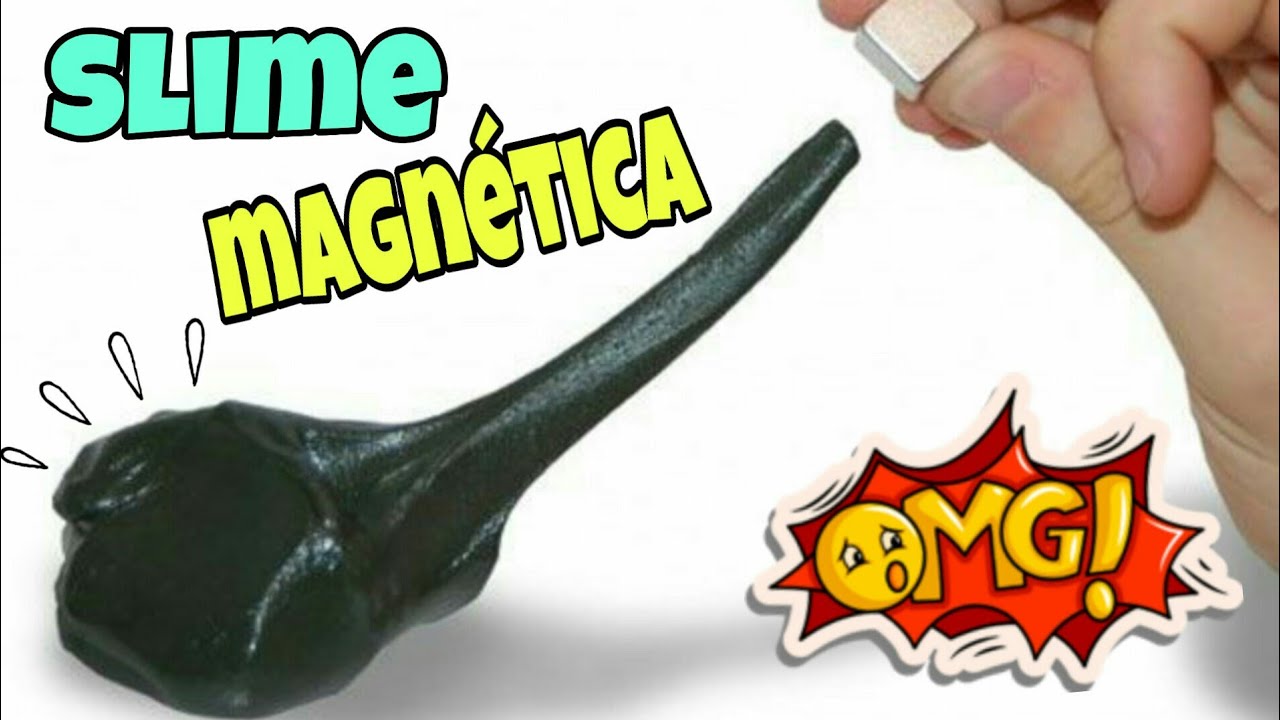 SLIME MAGNÉTICO QUE PARECE TER VIDA !!!!! - YouTube