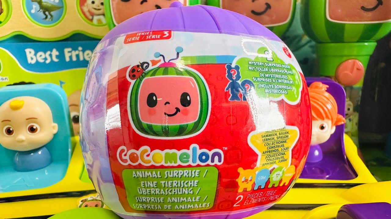Unboxing COCOMELON Animal Surprise - Satisfying Unboxing Toy & Review ...