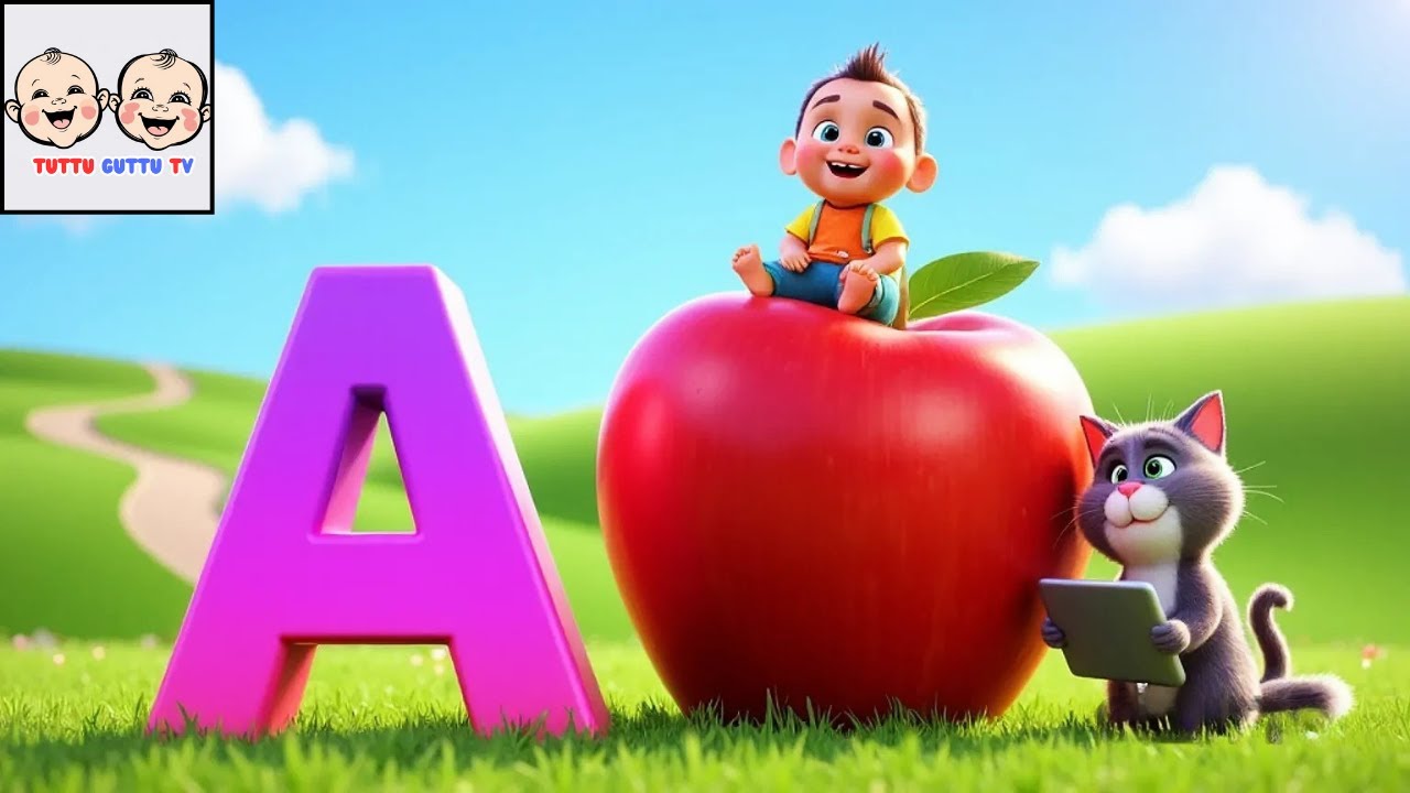 Best Phonics song with three words| ABC Alphabet song for children| A ...
