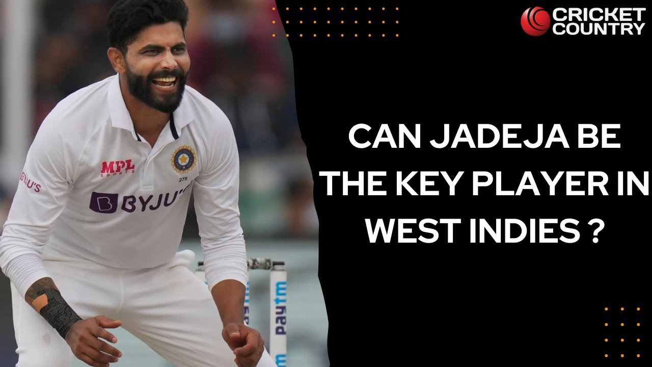 Look At Jadeja's Past Performances On West Indies Soil - YouTube