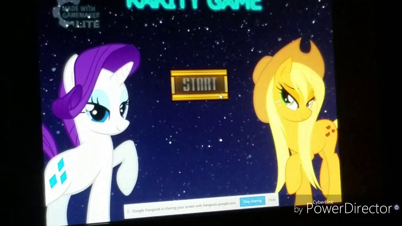 Rarity Game.Exe (Feat. John Anderson) | BEST MLP GAME EVER!!!!! - YouTube