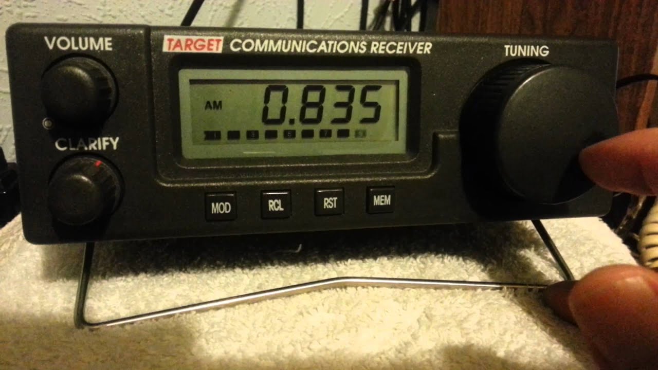 TARGET HF3S COMMUNICATIONS RECEIVER - YouTube