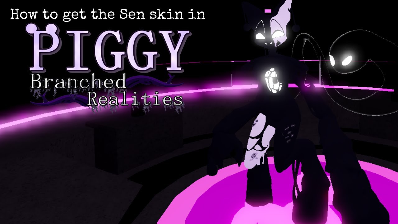 How to get the Sen skin in Piggy Branched Realities! (How to escape the ...