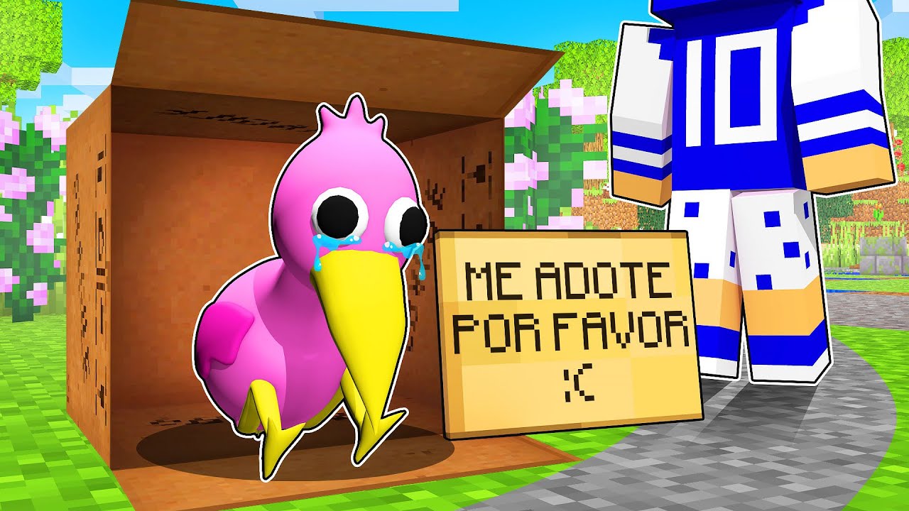 NINGUÉM QUER ADOTAR O BEBÊ OPILA BIRD no MINECRAFT - YouTube