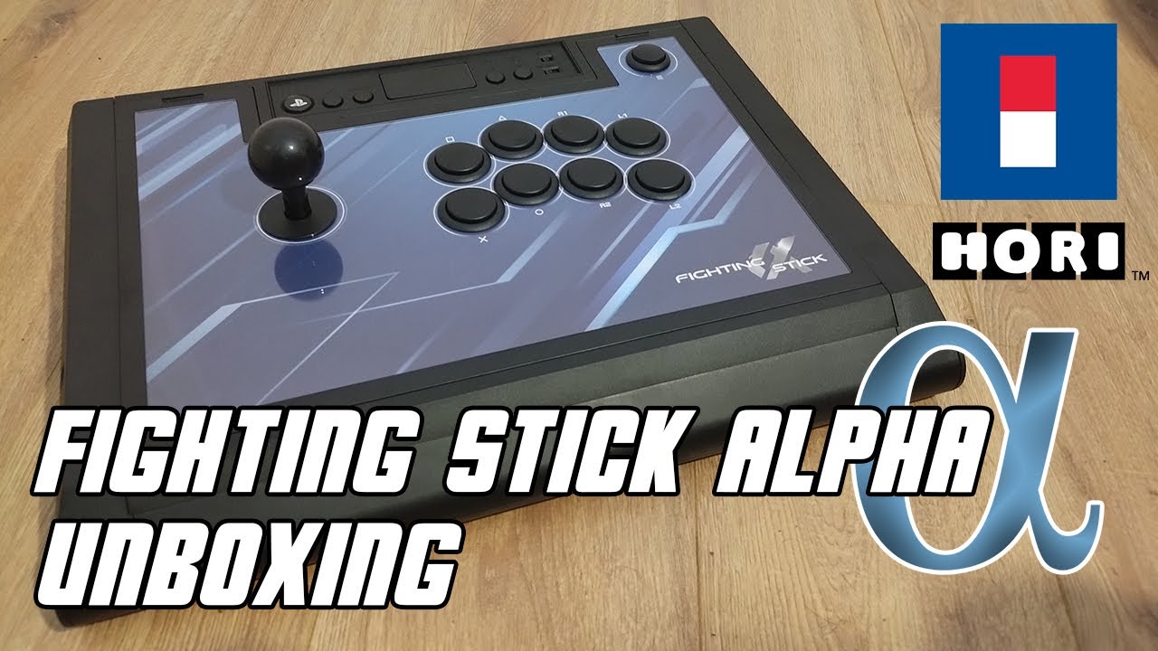 Hori Fighting Stick Alpha PS5/PS4/PC: Unboxing - YouTube