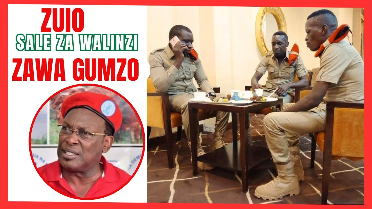 TAMKO ZITO,ZUIO MAVAZI NA SARE ZA WALINZI WA WANASIASA - YouTube