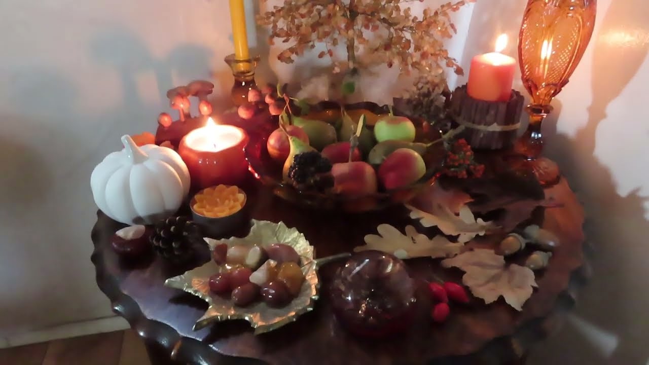 Autumn Equinox Altar - YouTube