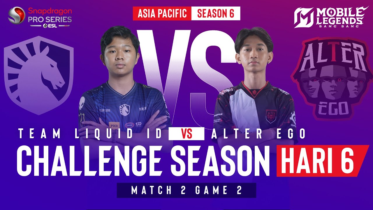 TLID VS AE | SPS Mobile Challenge Season | MLBB | S6 Hari 6 | Match 2 Game 2 - YouTube