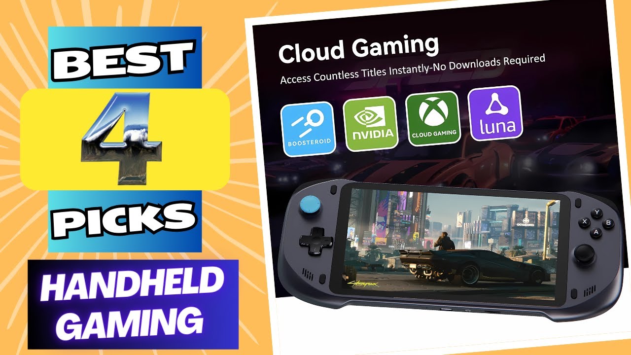 Top 4 Best Handheld Gaming Consoles For [2024] - YouTube
