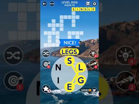 Wordscapes Level 2058 | Answers - YouTube