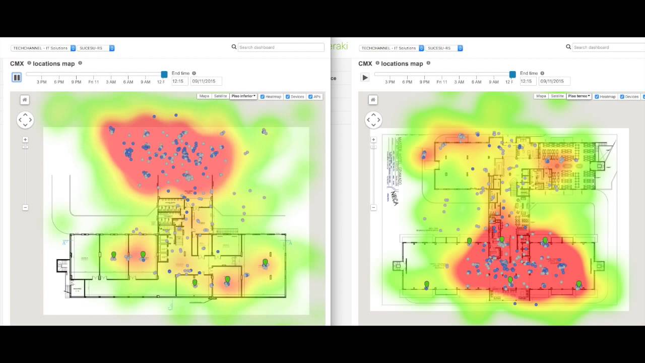 SUCESU RS 2015 - Heat Map com a Cisco/Meraki - YouTube
