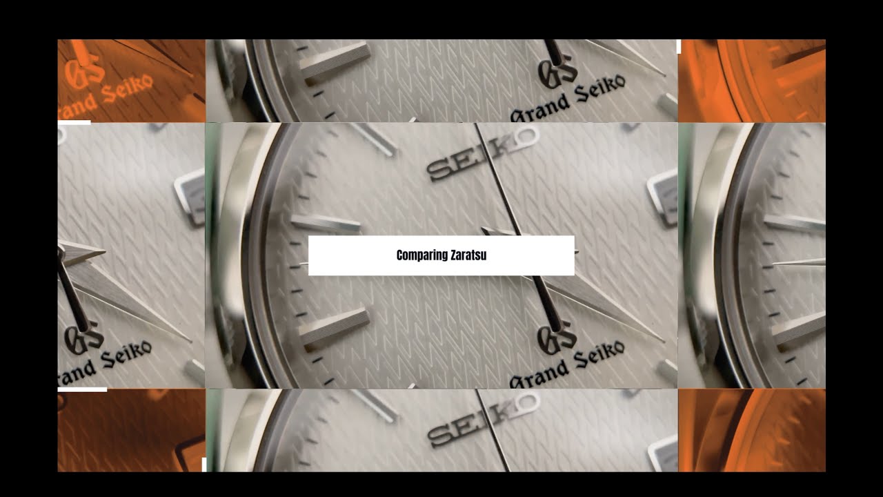 Zaratsu battle between Grand Seiko Snowflake, Citizen Chronomaster and ...