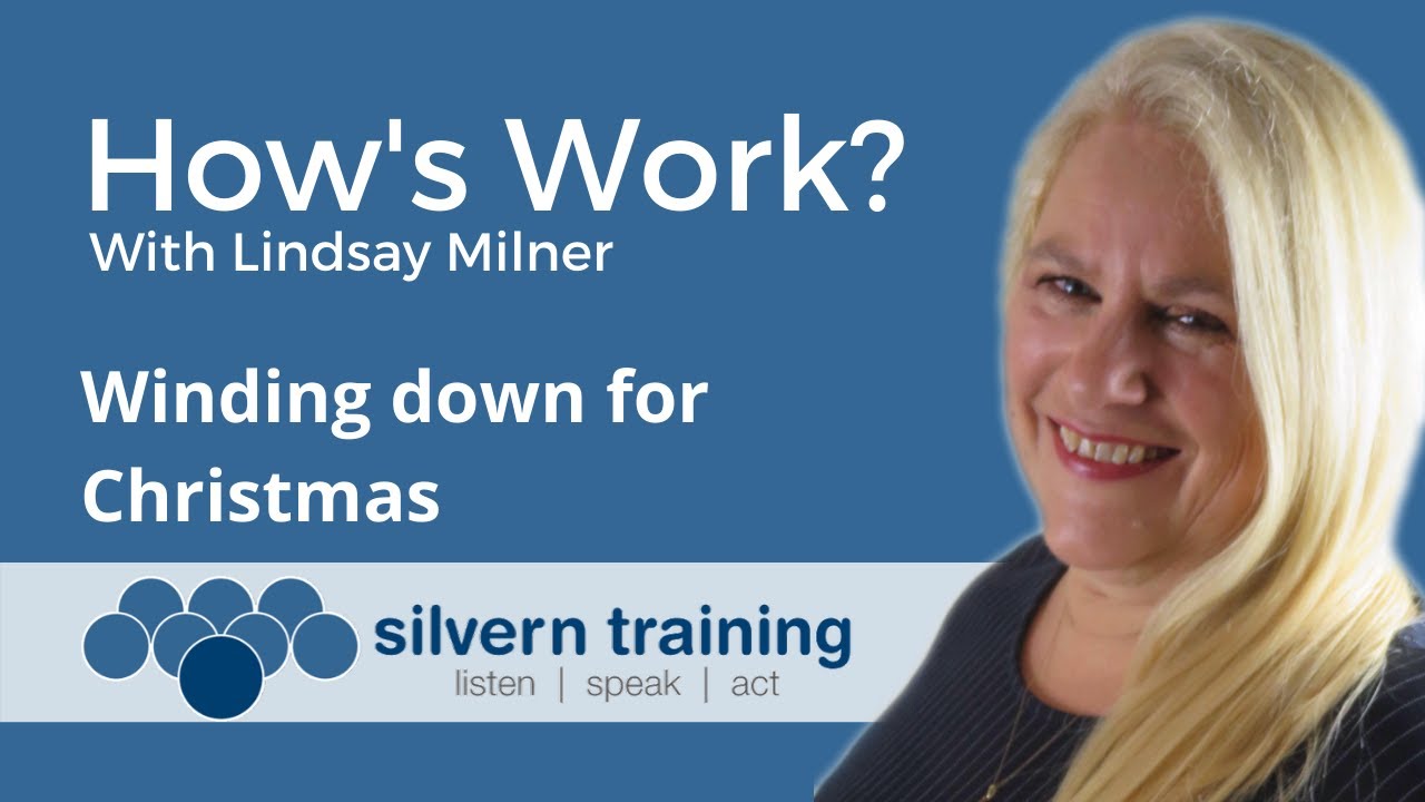 How's work? Winding down for Christmas - YouTube